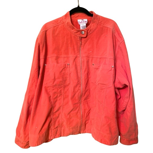 Quacker Factory | Jackets & Coats | Quacker Factory Corduroy Jacket 3x ...